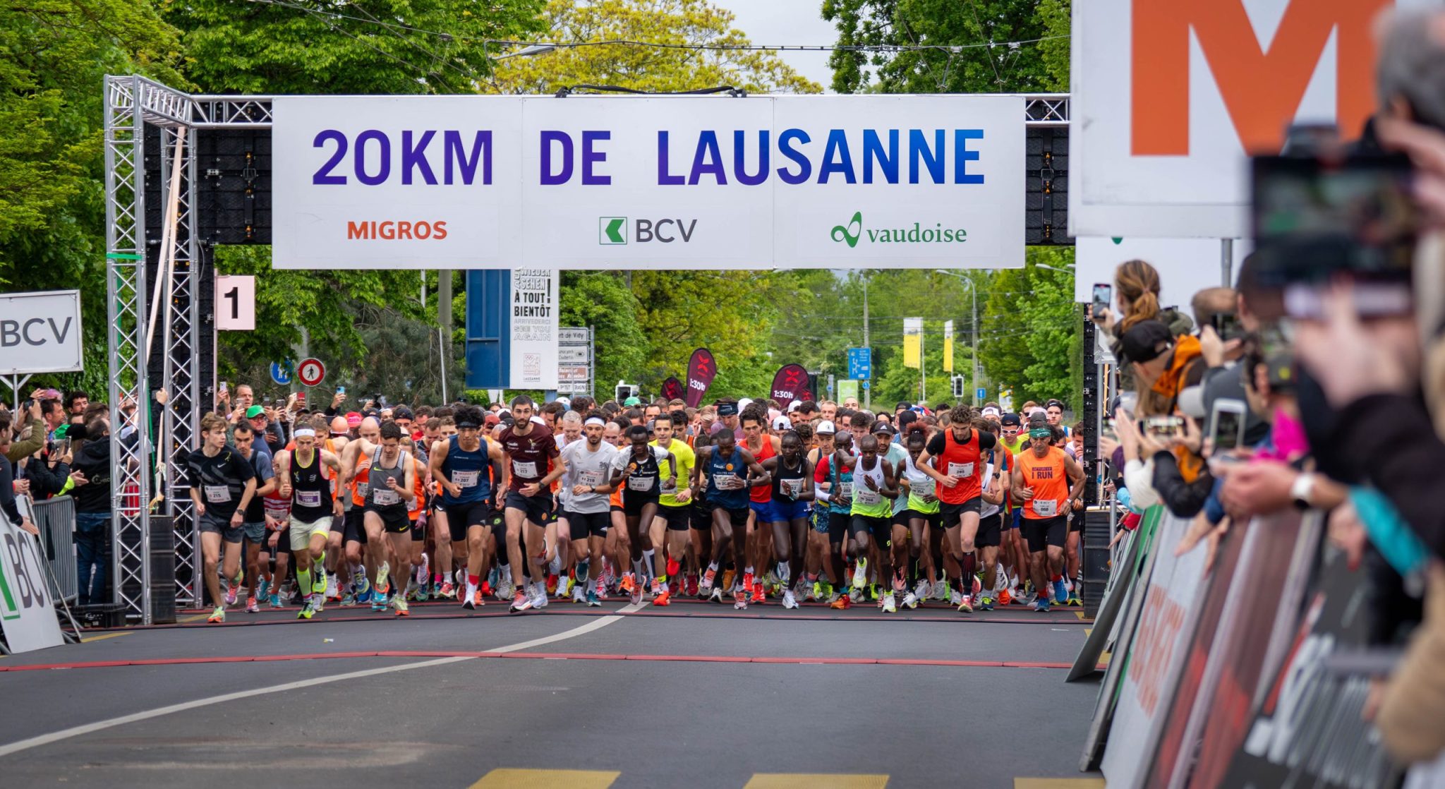 20KM de Lausanne : record d'inscriptions pulvérisé et 5 km d'exception ...